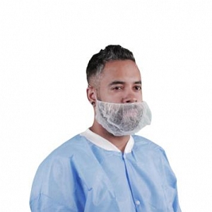 Polypropylene Beard Covers by Keystone Adjustable Cap Corp | Medline Industries, Inc.
