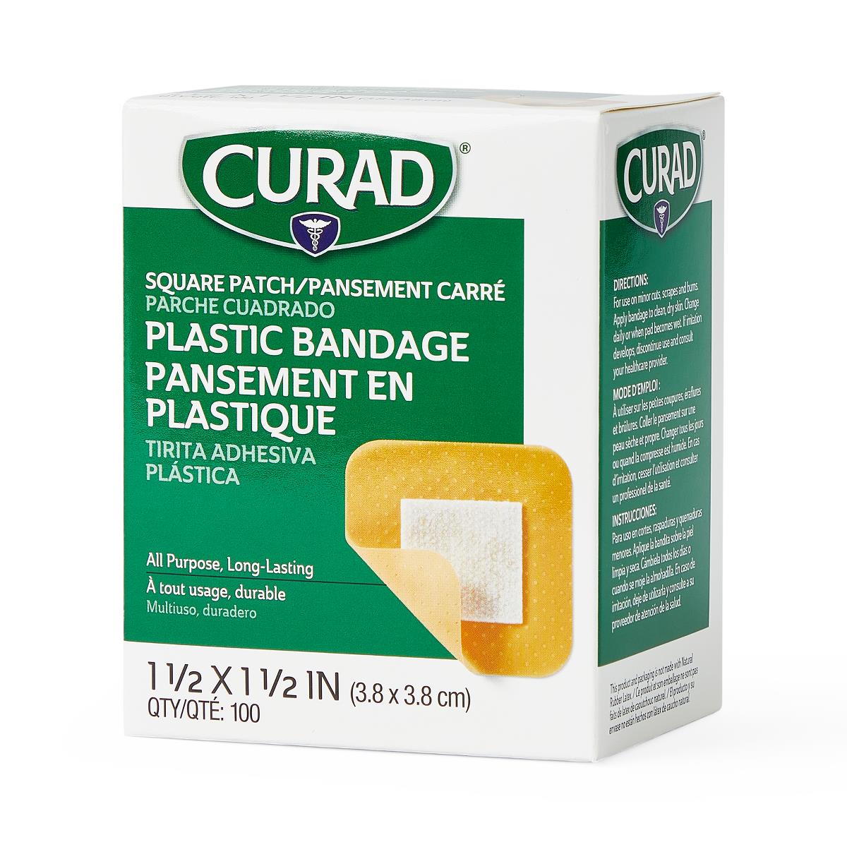 CURAD Plastic Adhesive Bandages | Medline