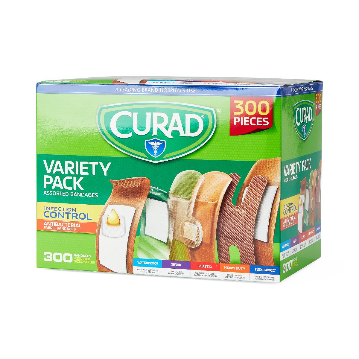 CURAD Variety Pack Assorted Bandages | Medline