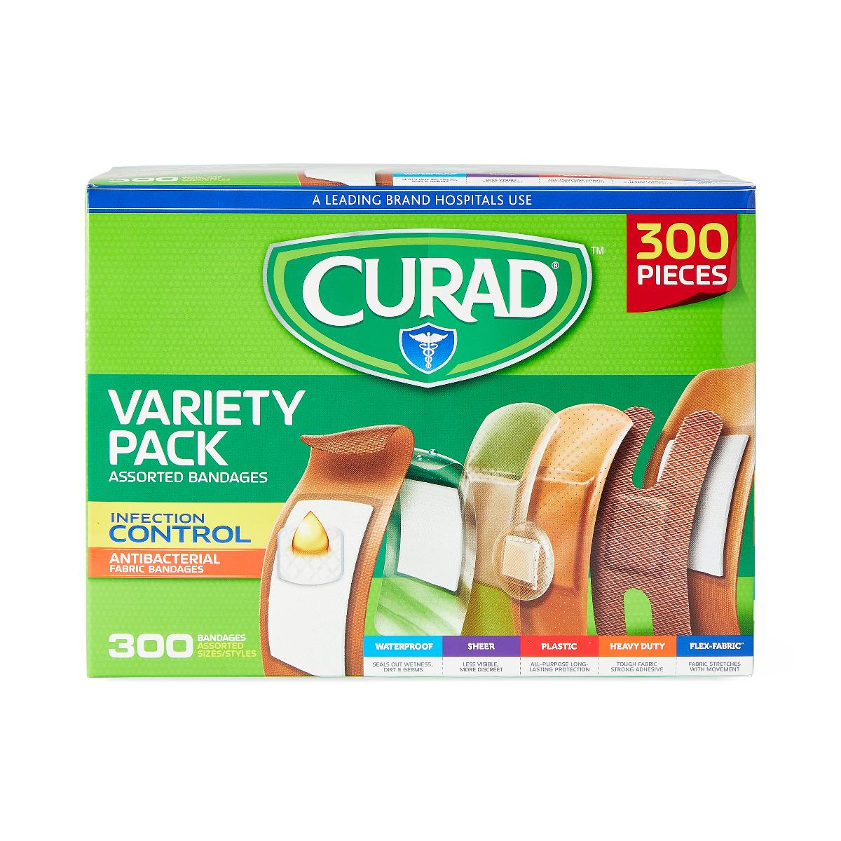 CURAD Variety Pack Assorted Bandages | Medline