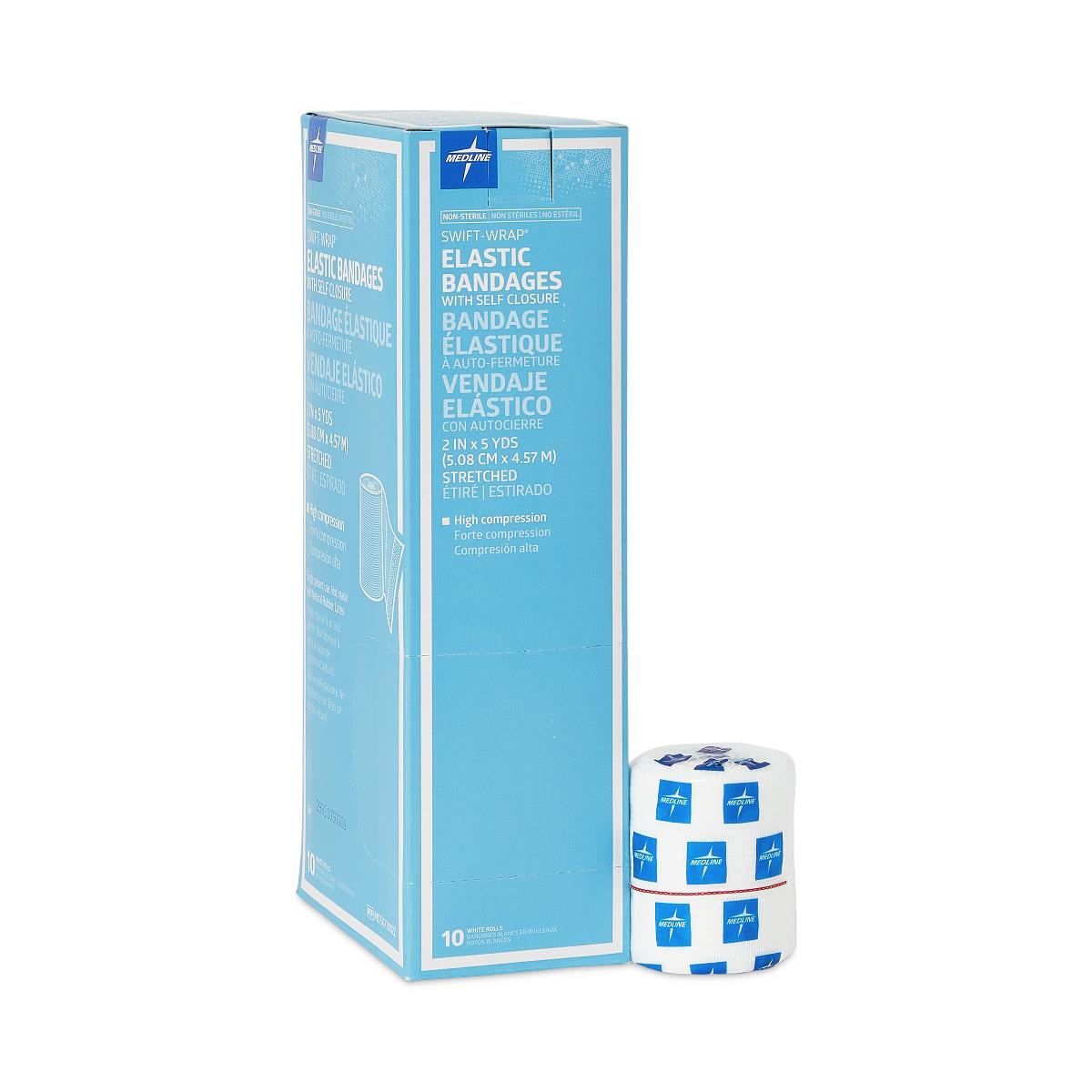 Medline Swift-Wrap Nonsterile Elastic Bandages | Medline