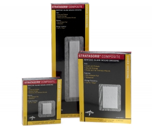 Stratasorb Waterproof Adhesive Island Wound Dressings | Medline ...