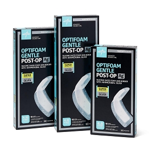 Optifoam Gentle AG+ Post-Op Dressings | Medline Industries, Inc.
