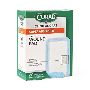 CURAD Clinical Advances Super Absorbent Polymer Wound Dressings ...