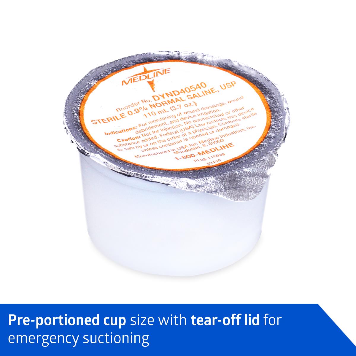 Medline Sterile 0.9% Normal Saline | Medline