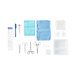 Laceration Trays with Satin Instruments | Medline