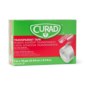 CURAD Transparent Adhesive Plastic Tape | Medline Industries, Inc.