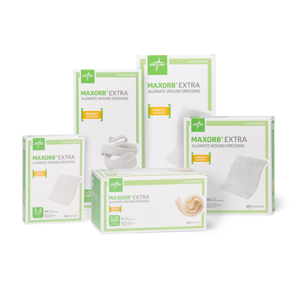 Maxorb Extra CMC/Alginate Wound Dressings | Medline
