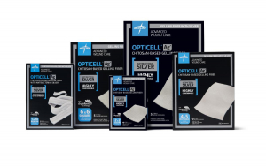 Opticell Ag+ Silver Antibacterial Gelling Fiber Wound Dressings | Medline