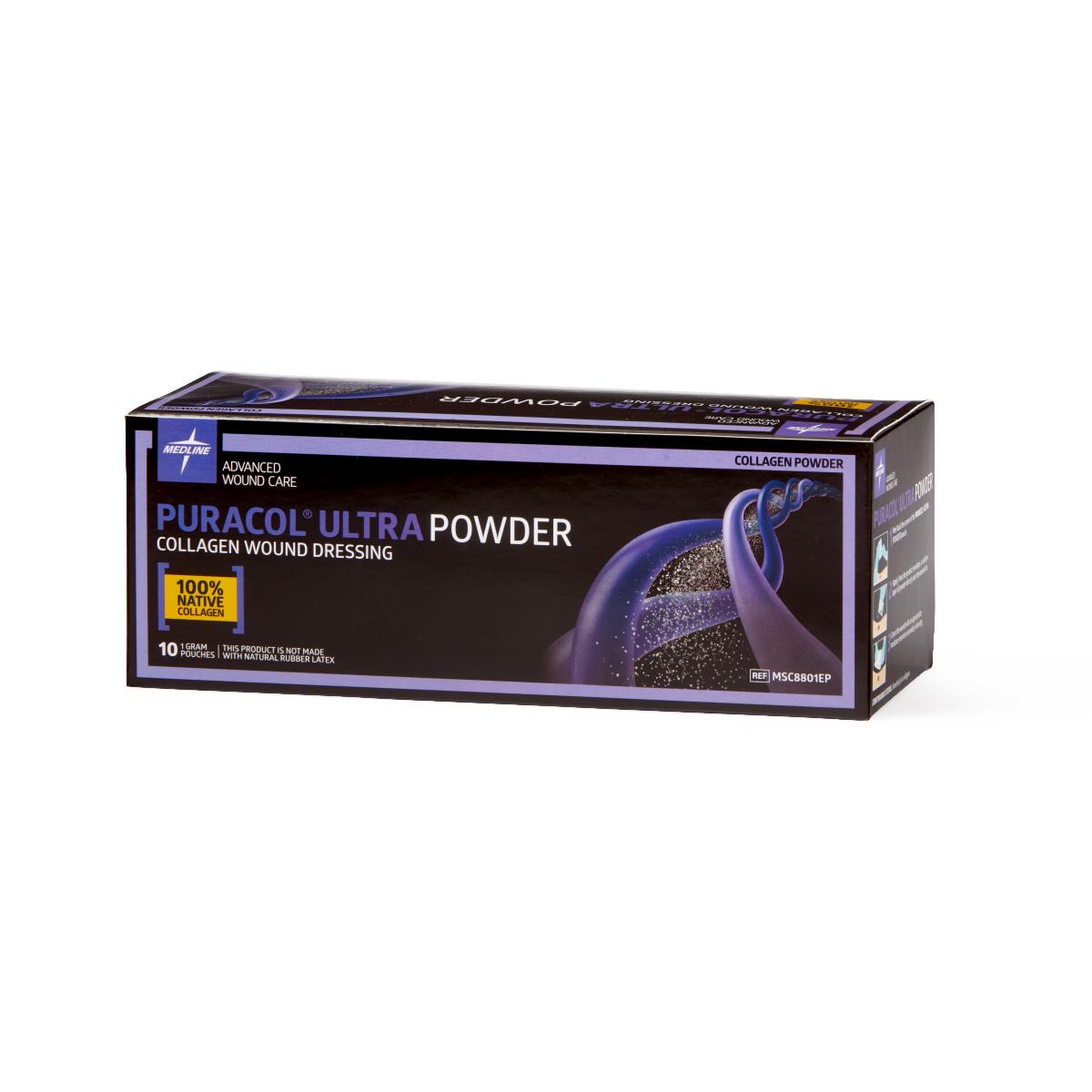 Puracol Ultra Powder Collagen Wound Dressings | Medline