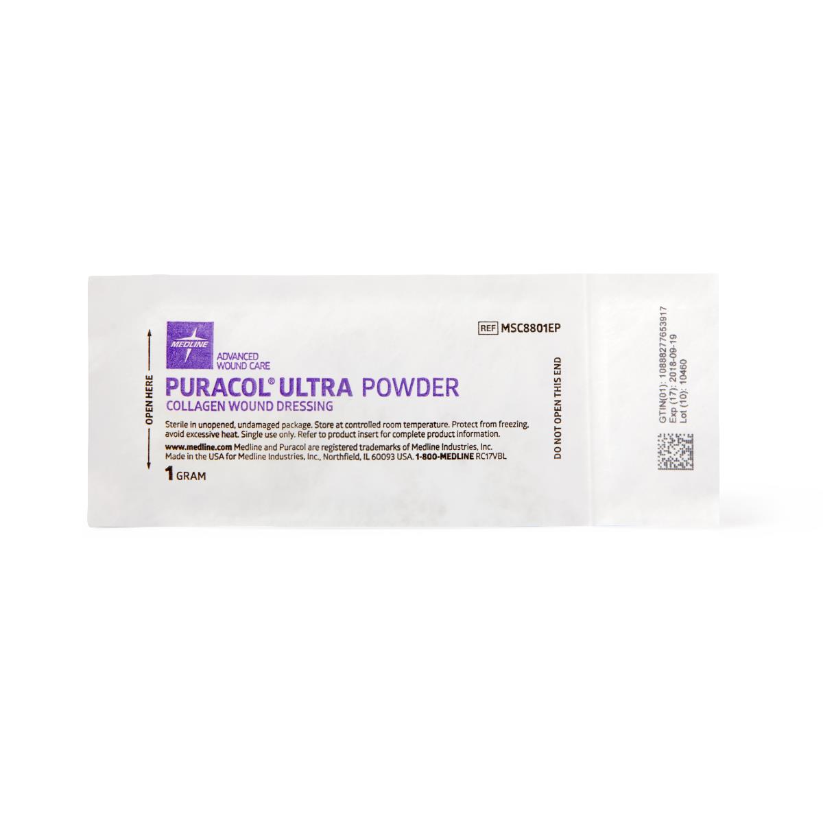 Puracol Ultra Powder Collagen Wound Dressings | Medline