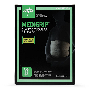 Medigrip Elastic Latex Tubular Support Bandages | Medline