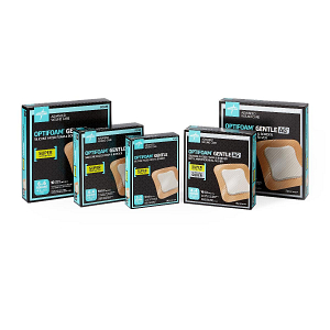 Optifoam Gentle SA Silicone-Faced Foam Wound Dressings | Medline