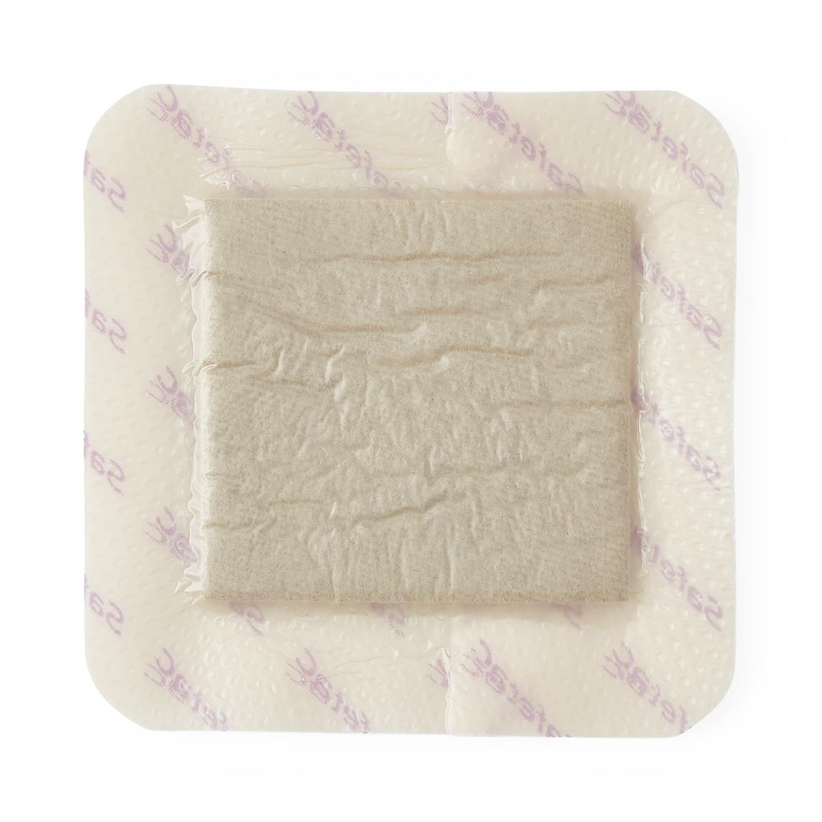 Mepilex Border Ag Adhesive Foam Dressings with Safetac | Medline