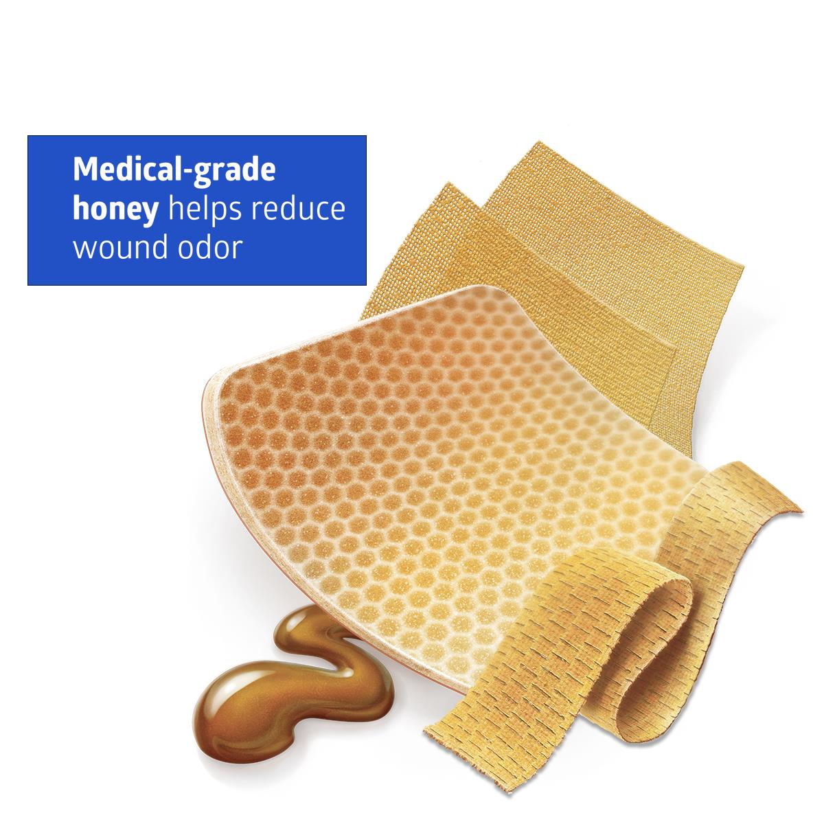 TheraHoney Foam Flex Honey-Impregnated Wound Dressings | Medline