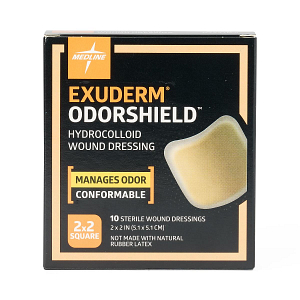 Exuderm Odorshield Hydrocolloid Wound Dressings | Medline Industries, Inc.
