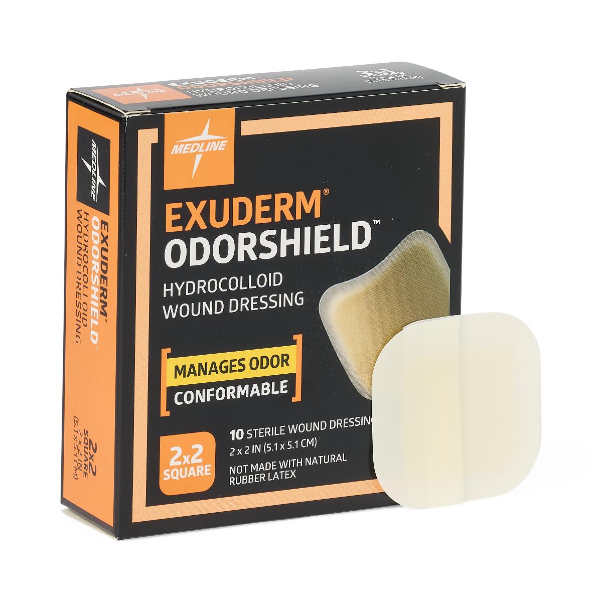 Exuderm Odorshield Hydrocolloid Wound Dressings | Medline