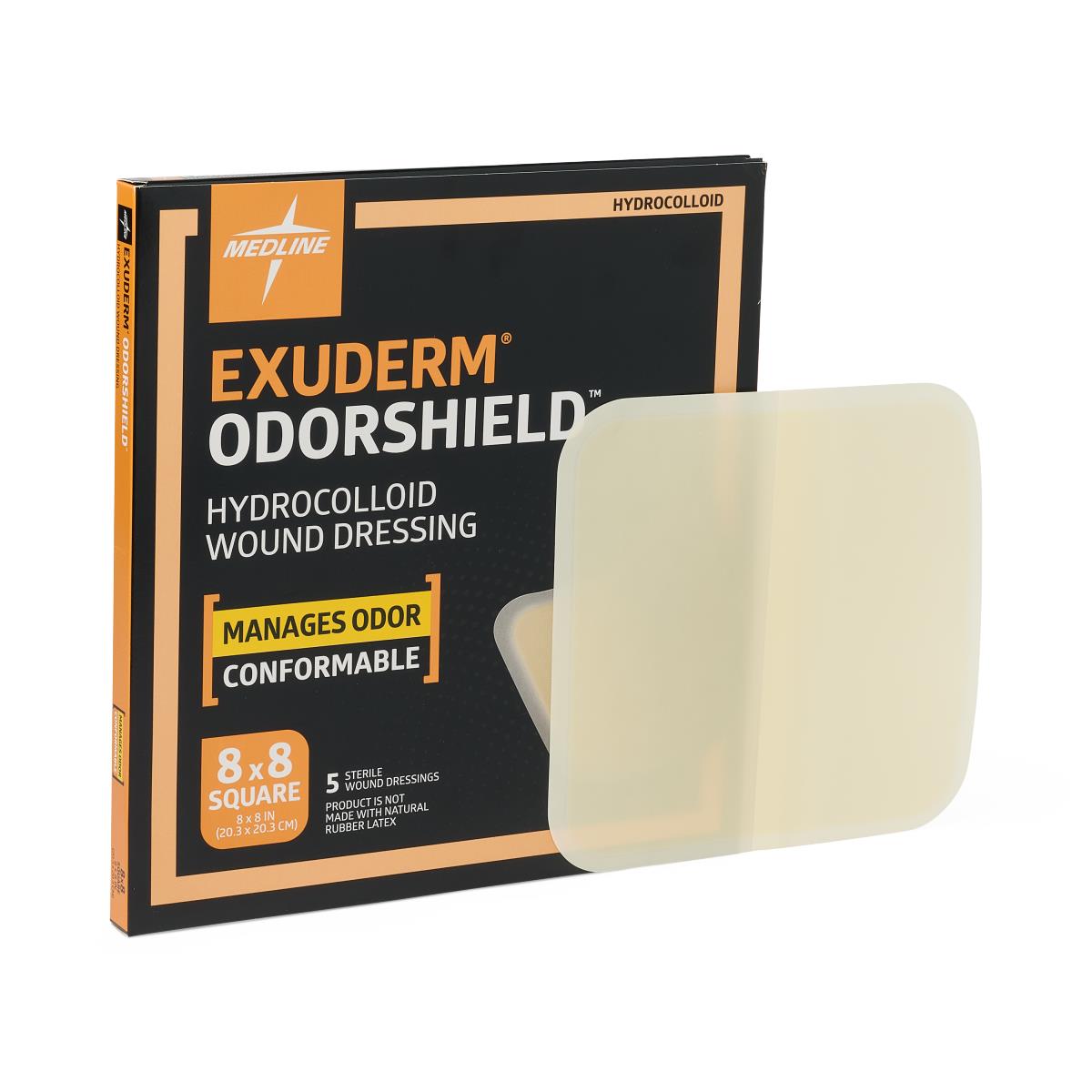 Exuderm Odorshield Hydrocolloid Wound Dressings | Medline