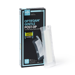 Optifoam Gentle Post-Op Foam Wound Dressings | Medline