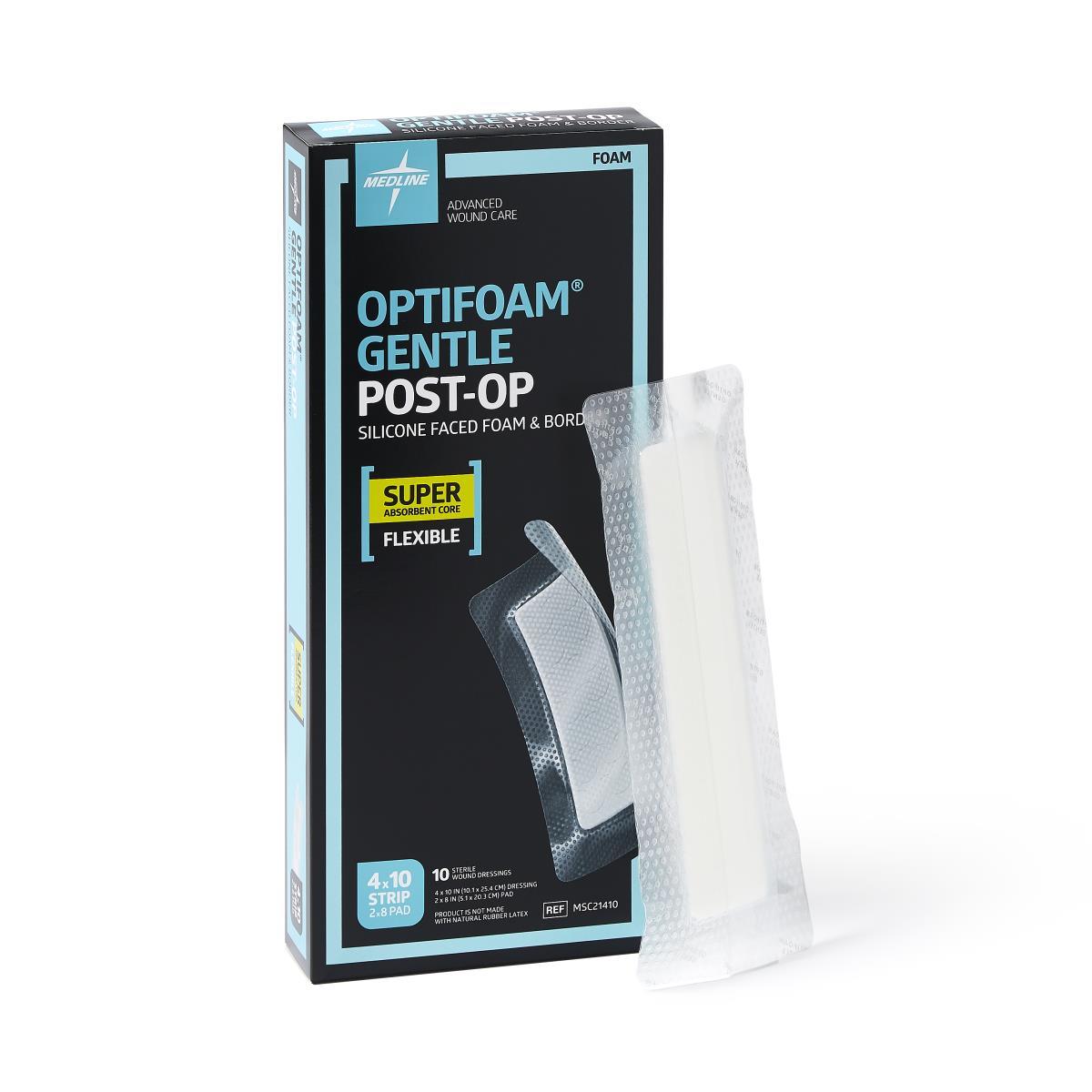 Optifoam Gentle Post-Op Foam Dressings | Medline