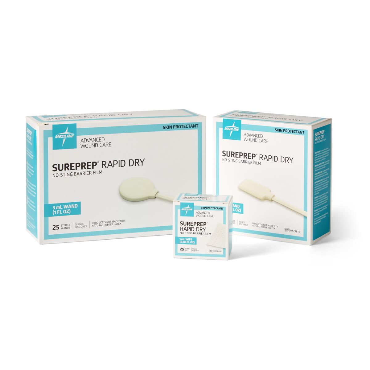 SurePrep Rapid Dry Barrier Film | Medline
