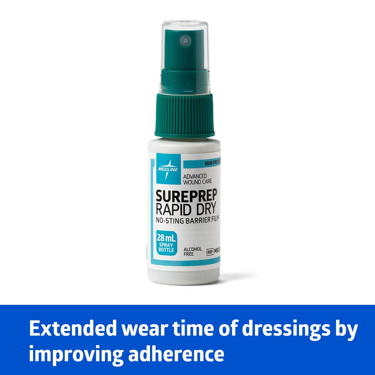 SurePrep Rapid Dry Barrier Film | Medline