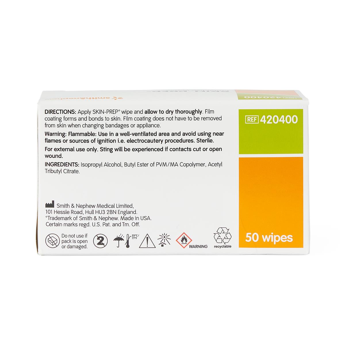 SKIN-PREP Liquid Protective Barrier Wipes | Medline