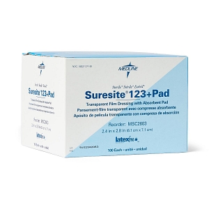 Suresite 123+ Pad Transparent Dressings | Medline Industries, Inc.
