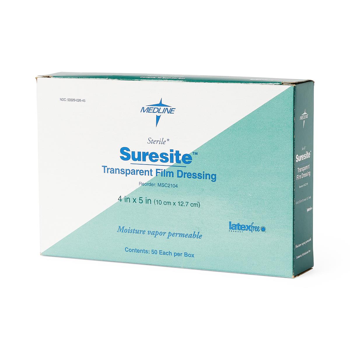 SureSite 2-Handle Transparent Dressings | Medline