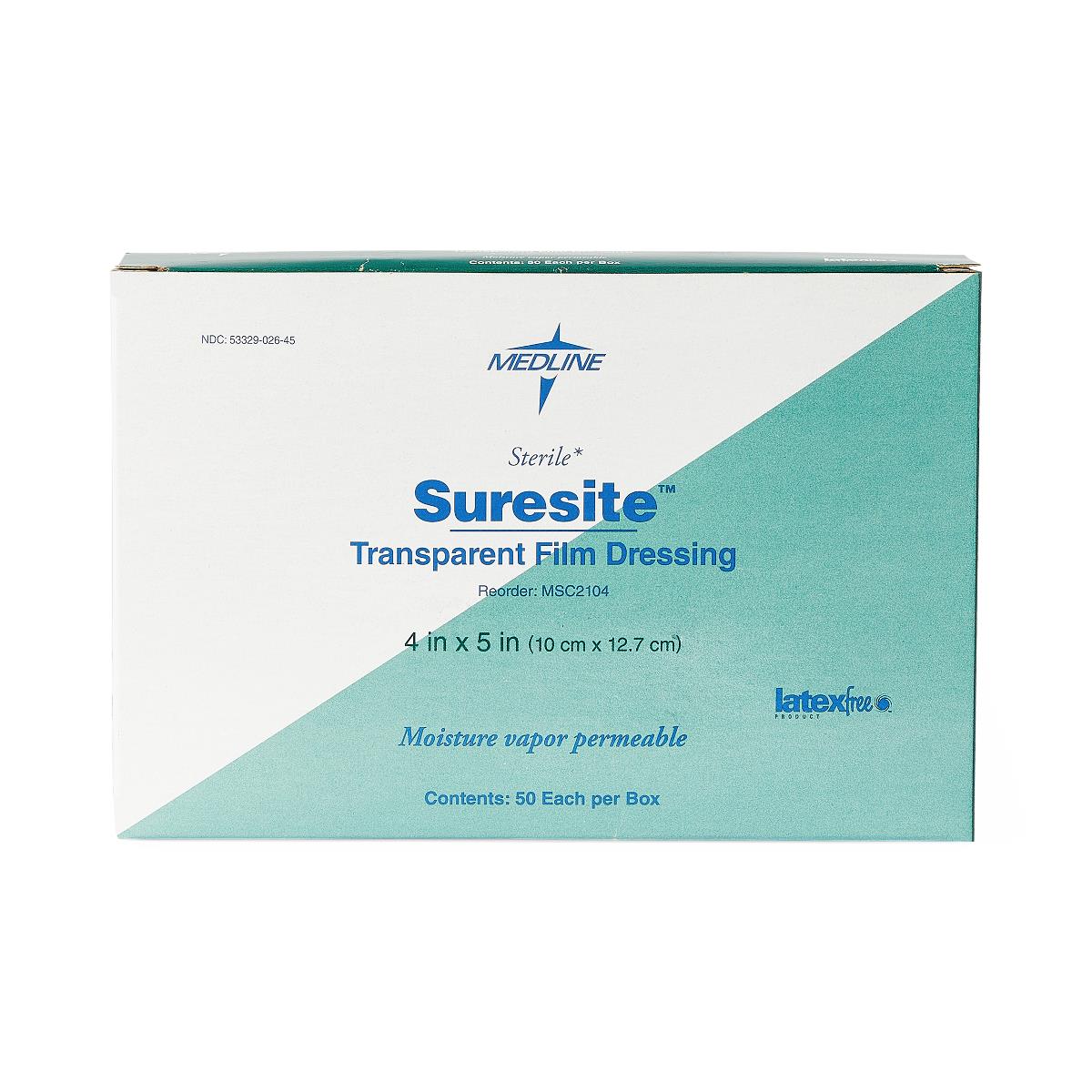 SureSite 2-Handle Transparent Dressings | Medline
