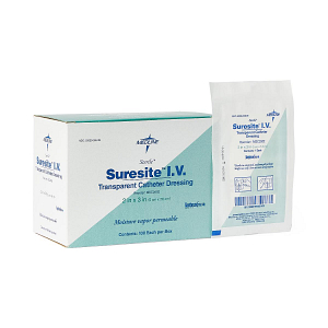SureSite IV Transparent Catheter Dressing | Medline