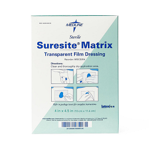 SureSite Matrix Transparent Film Dressing | Medline