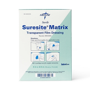 Suresite Matrix Transparent Film Dressing | Medline Industries, Inc.