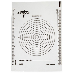 Bullseye Plastic Wound Ruler | Medline Industries, Inc.