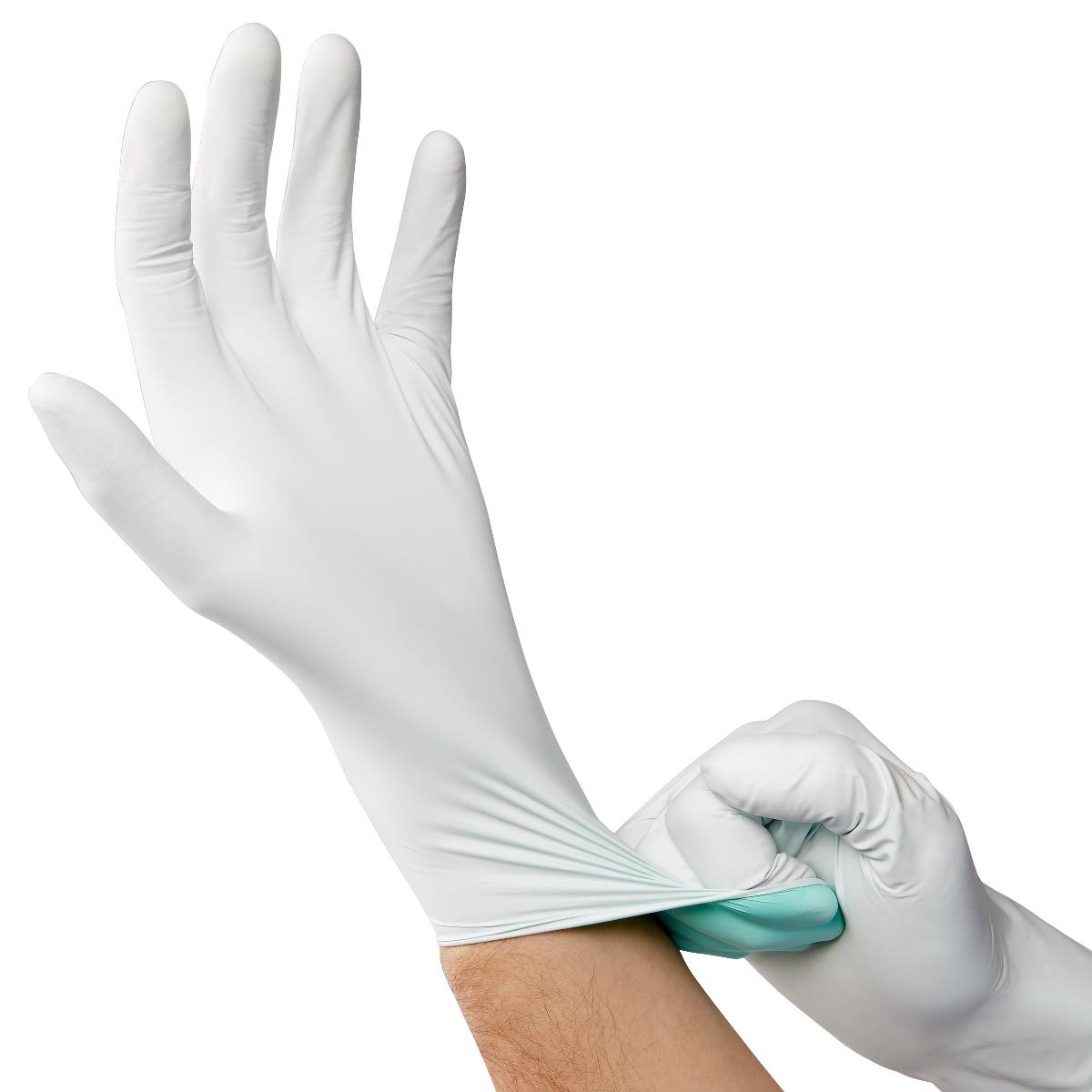 CURAD Germ Shield Nitrile Exam Gloves | Medline