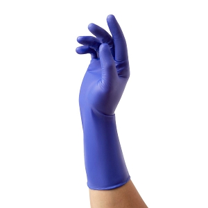 VersaShield Extended Cuff Powder-Free Nitrile Exam Gloves | Medline ...