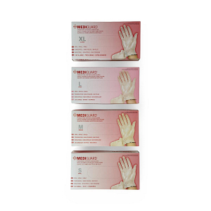MediGuard Vinyl Synthetic Exam Gloves | Medline