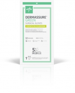 DermAssure Green Surgical Gloves | Medline Industries, Inc.