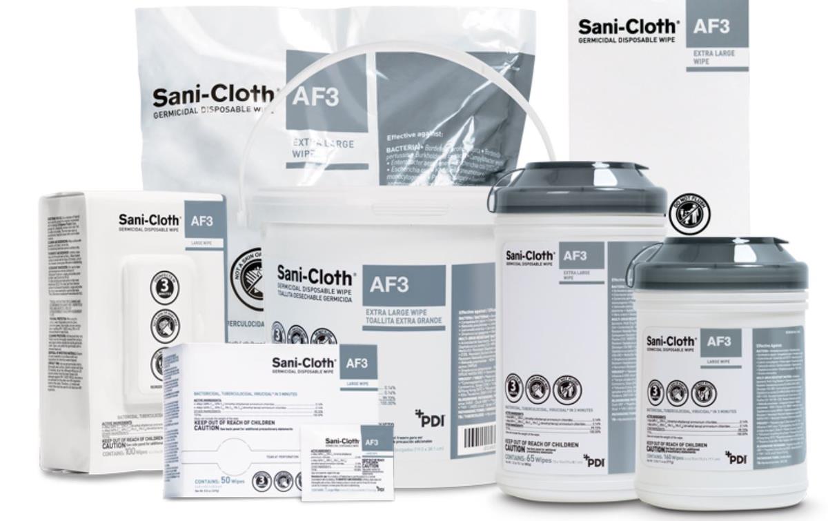 Sani-Cloth AF3 Germicidal Wipes | Medline