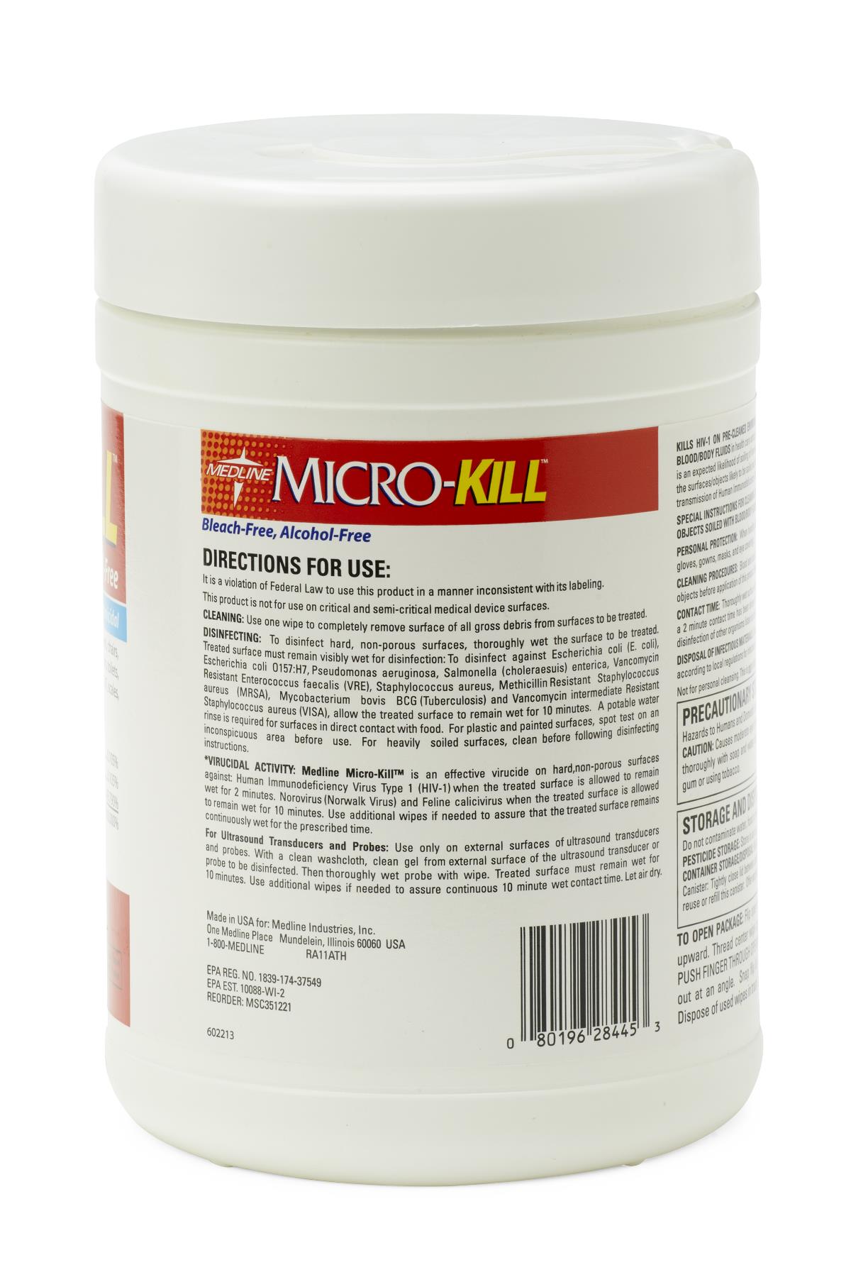 Micro-Kill Wipes | Medline