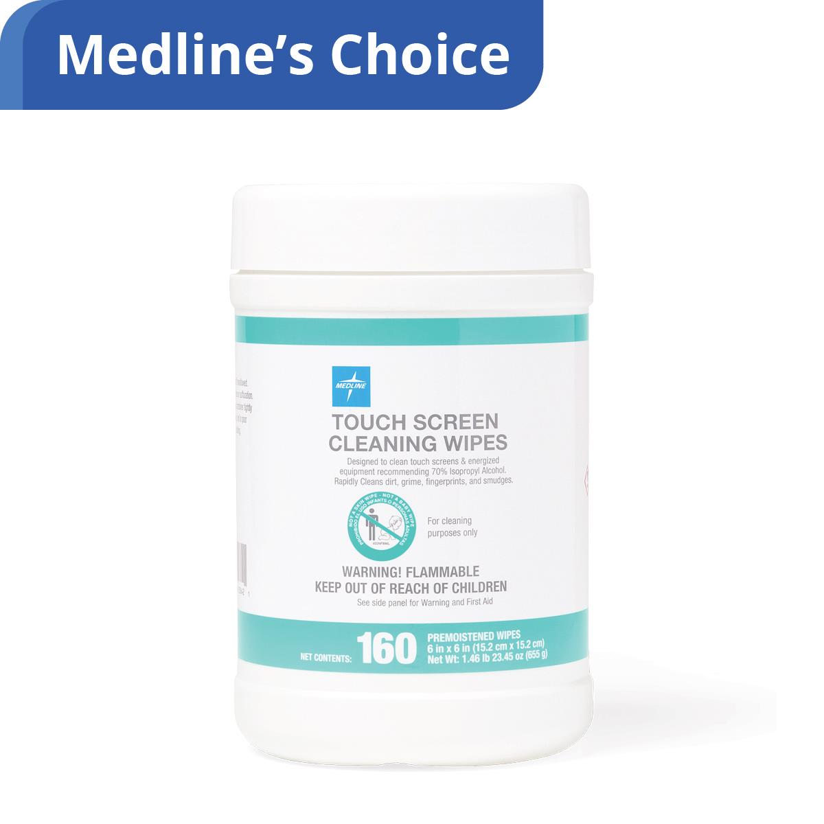 Medline Touchscreen Cleaning Wipes | Medline