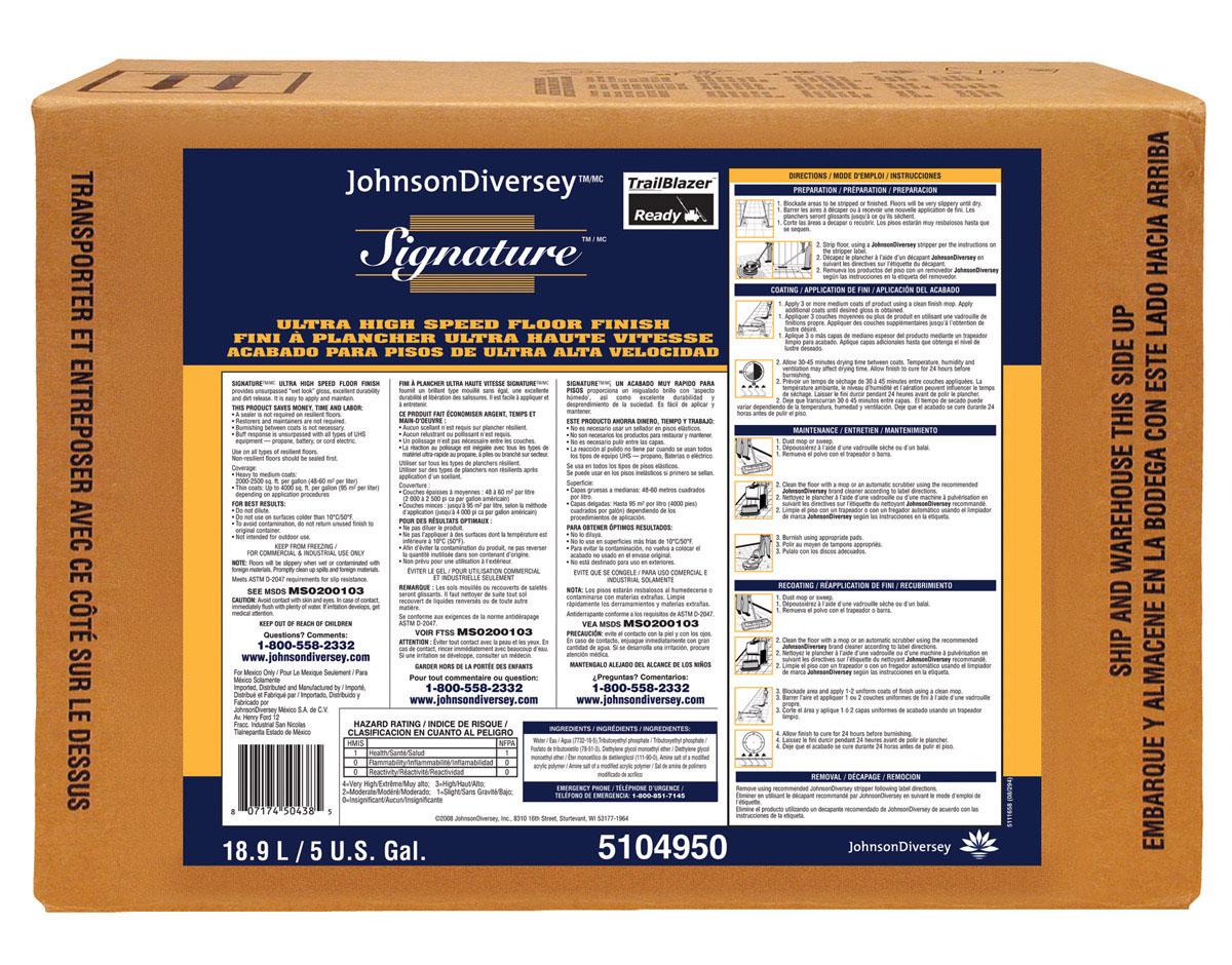 Vectra Floor Finish Safety Data Sheet Pdf | Viewfloor.co