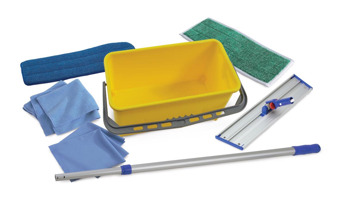 Medline Microfiber Mop Starter Kit | Medline