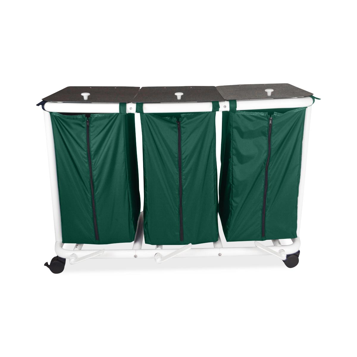 PVC Triple Hampers with New Era Infection Control Design | Medline