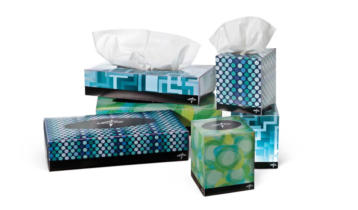 Medline Premium 2-Ply Facial Tissues | Medline