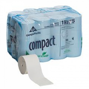 Compact Coreless 2-Ply Recycled Toilet Paper | Medline