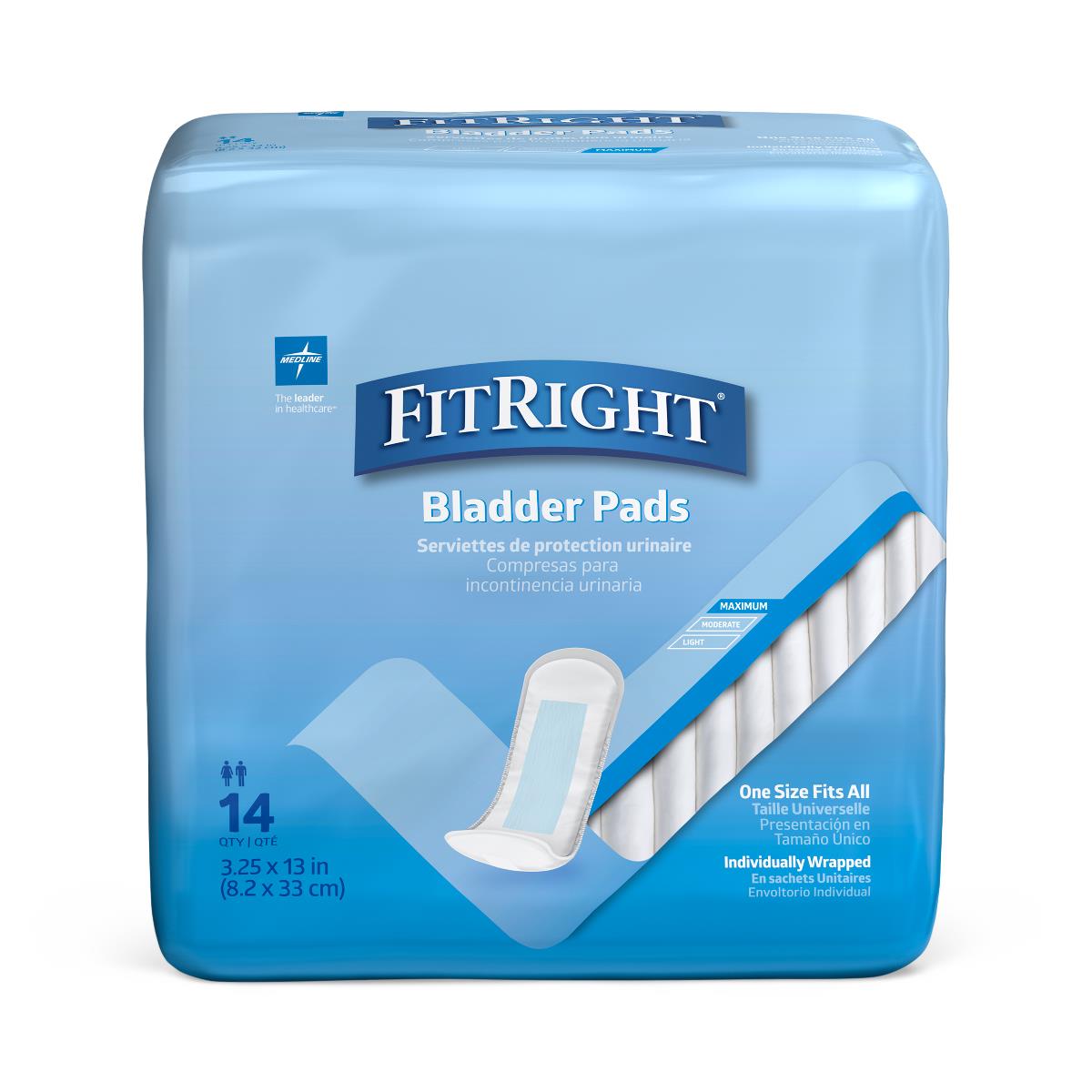 FitRight Bladder Control Pads | Medline