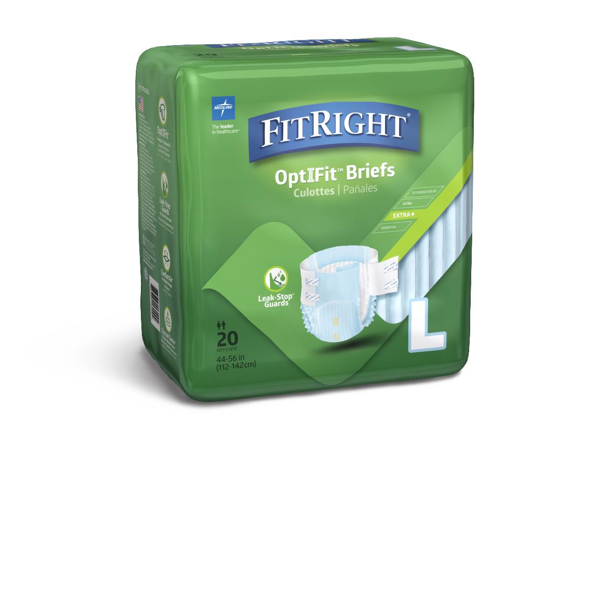 FitRight Plus Incontinence Briefs | Medline