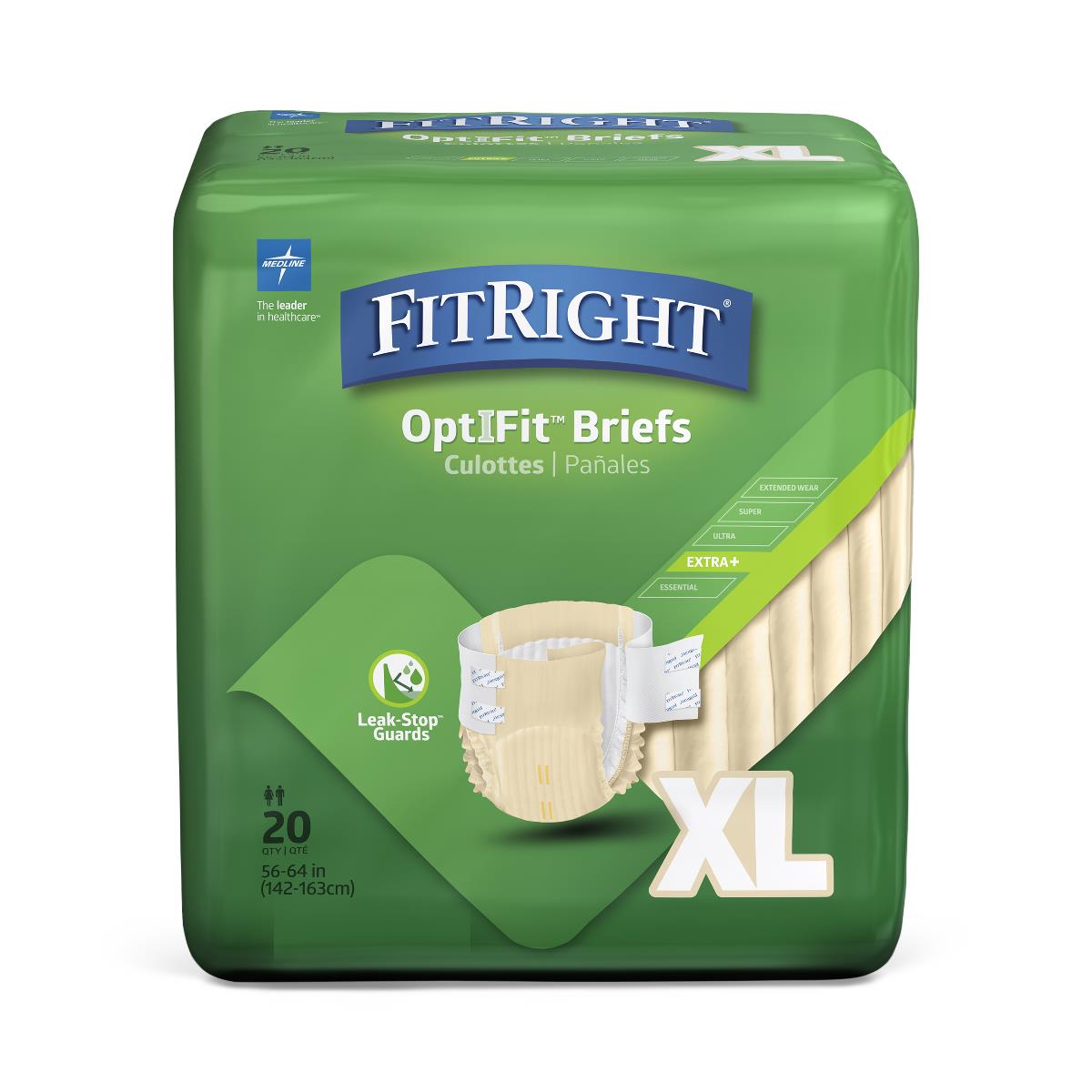 FitRight Plus Incontinence Briefs | Medline