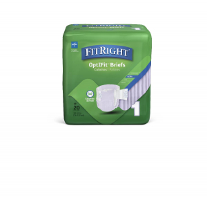 FitRight Stretch Ultra Incontinence Briefs with Center Tab | Medline